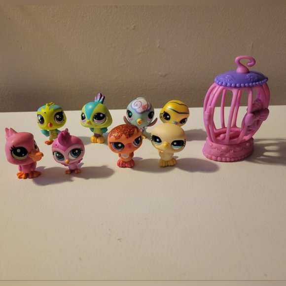 Littlest Pet Shop | Toys | Littlest Pet Shop Birds Set Of 8 | Poshmark